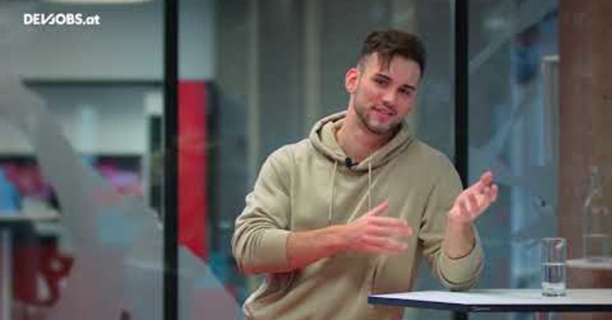 Nico Reindl, Full Stack Developer bei devjobs.at - IT Career Days 2025